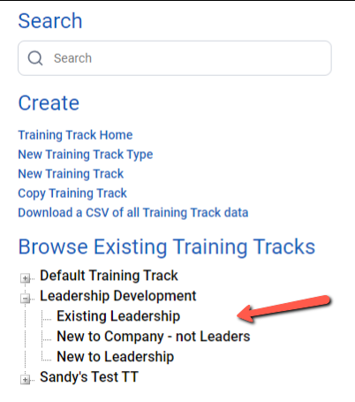 Change Course Order within an Existing Training Track – BlueVolt Knowledge Base