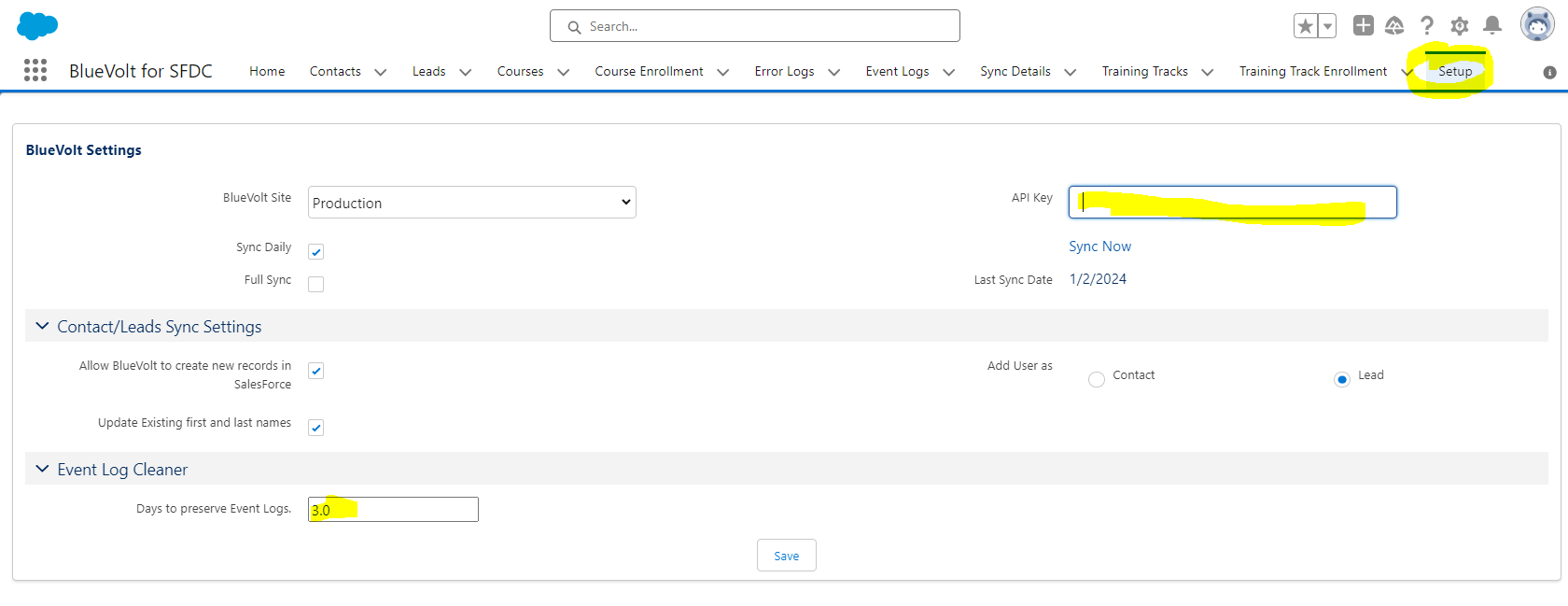 Salesforce Installation Guide – BlueVolt Knowledge Base