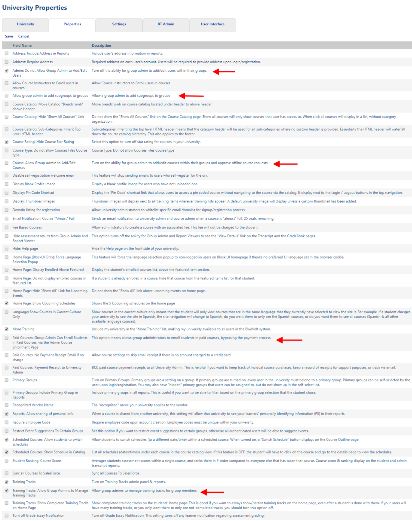 Role Overview: Group Admin – BlueVolt Knowledge Base